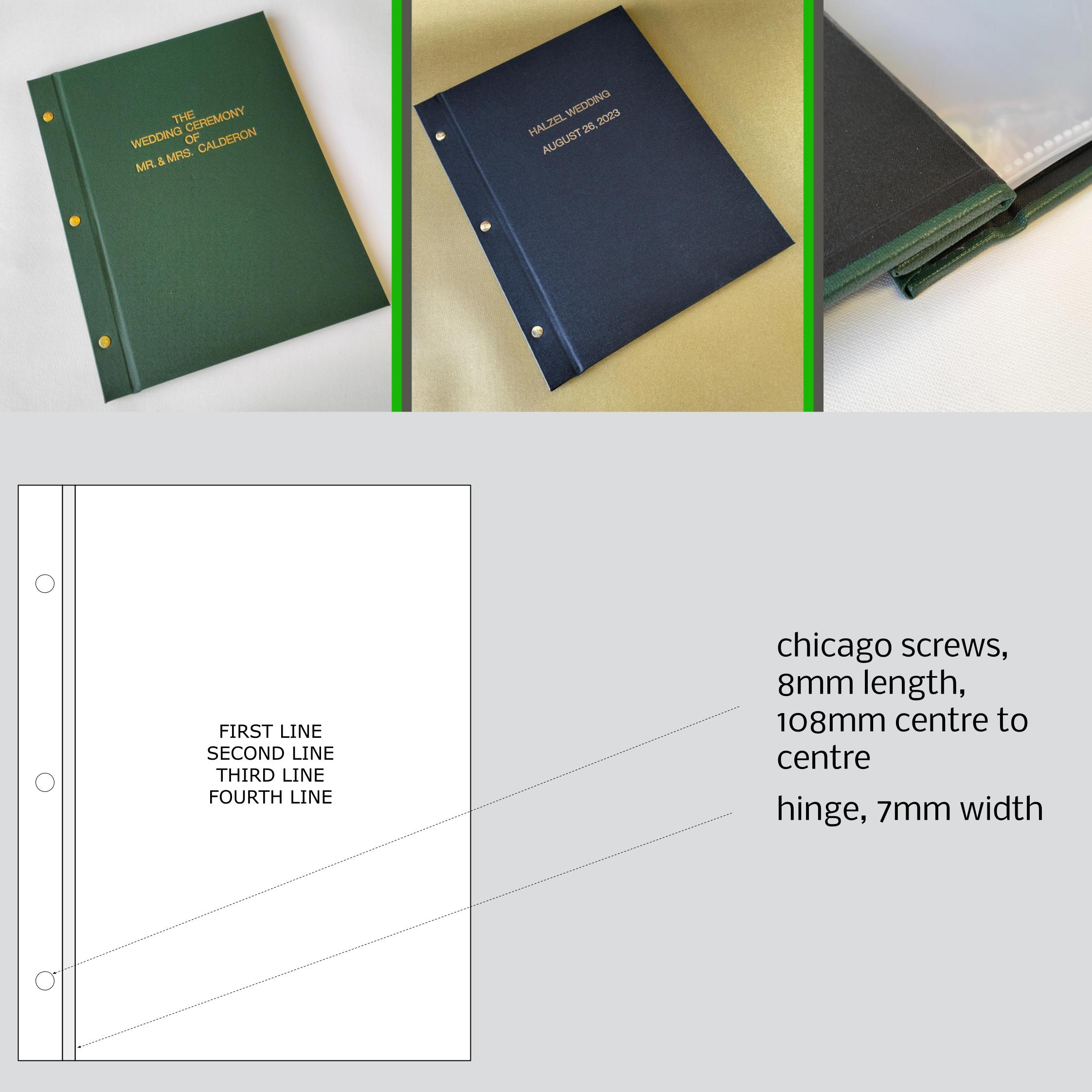 BINDERS FOR WEDDINGS & BIRTHS Archives - Bespoke Binders