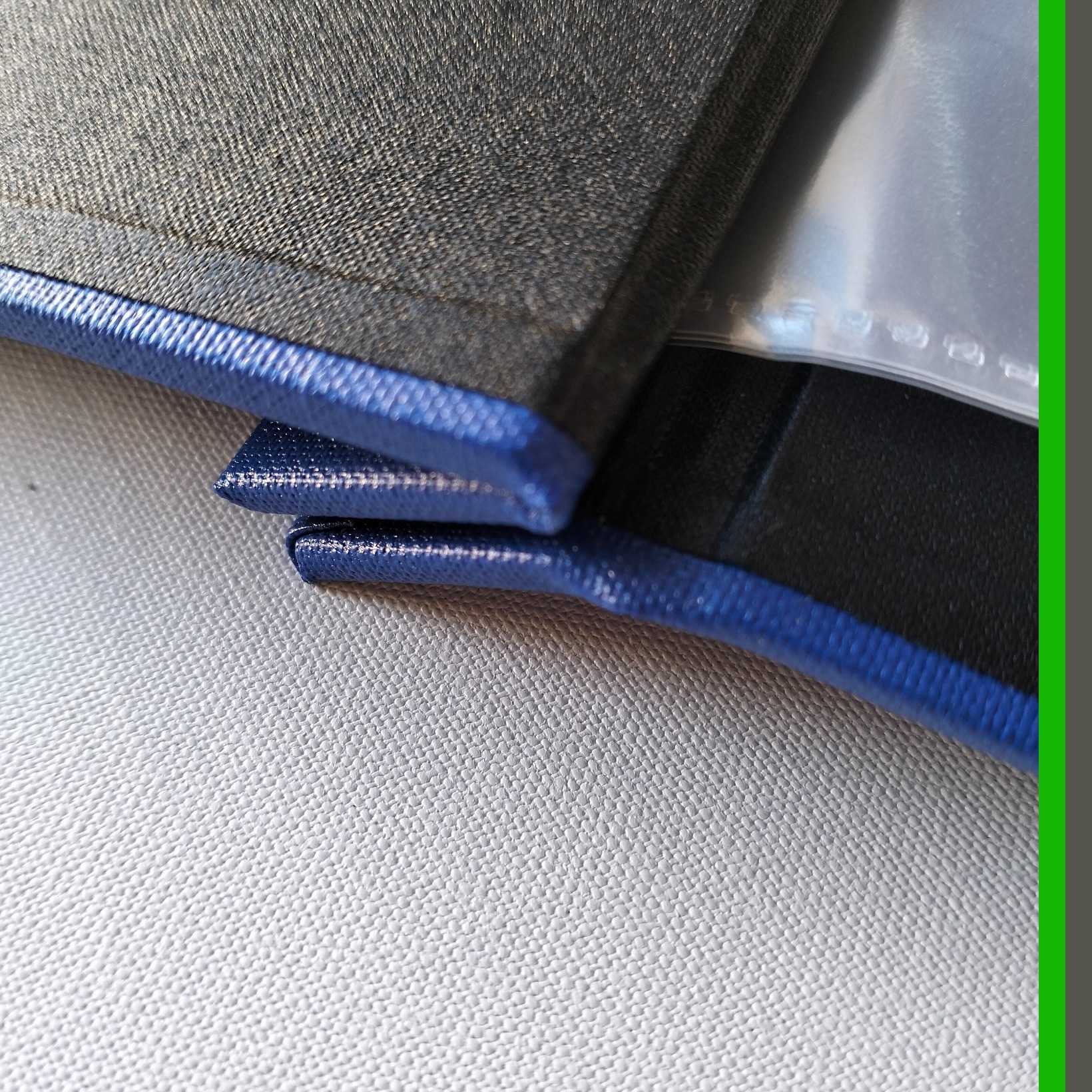 Screw Binding with Plastic Sleeves, A5, Blue Buckram, BBAB - Bespoke ...